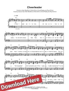 Omi Cheerleader Sheet Music & Piano Notes | Download Chords