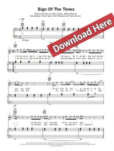 Harry Styles - Sign of the Times - Sheet Music & Piano Music Notes World